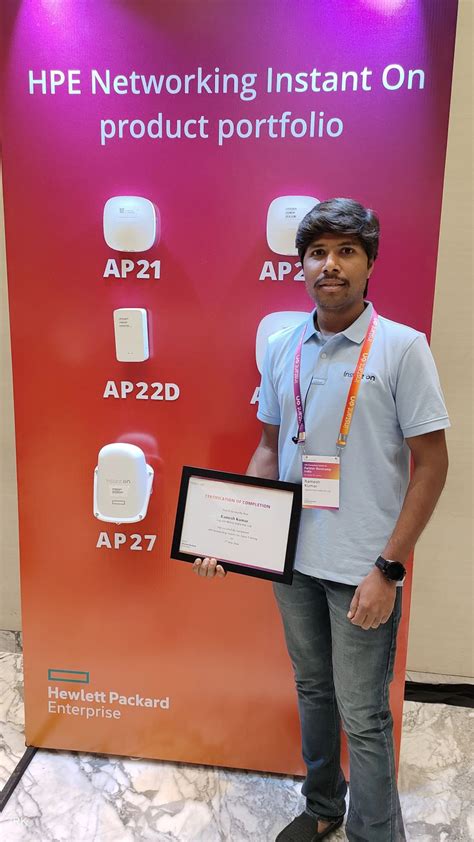 Hpenetworkinginstanton Ramesh Kumar