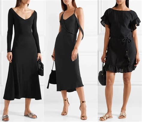 8 Best Color Shoes To Wear With A Black Dress Heels Boots And Flats