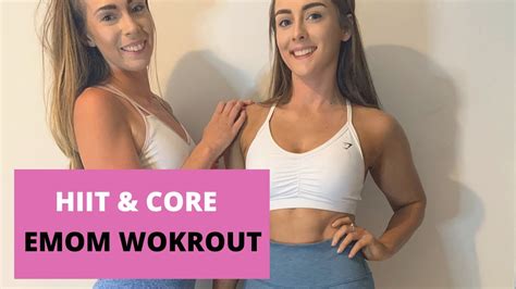 Hiit And Core 45 Minutes Emom Edition Youtube