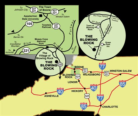 Directions The Blowing Rock