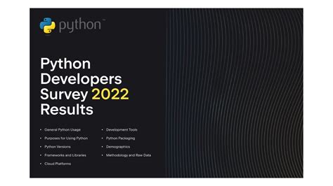 Python Pulse Unveiling Trends And Insights Jetbrains Python Survey