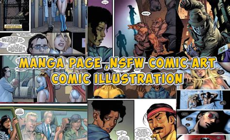 Draw Manga Page Comic Page Nsfw Comic And Manga Illustration Anime Manga Art By Raphdeking