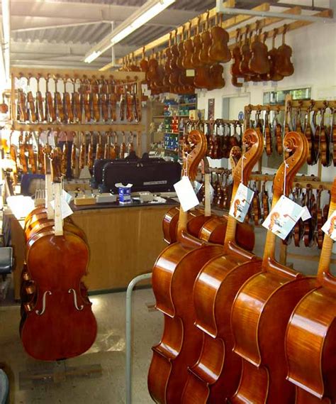 The Hofner Factory Classical String Instruments