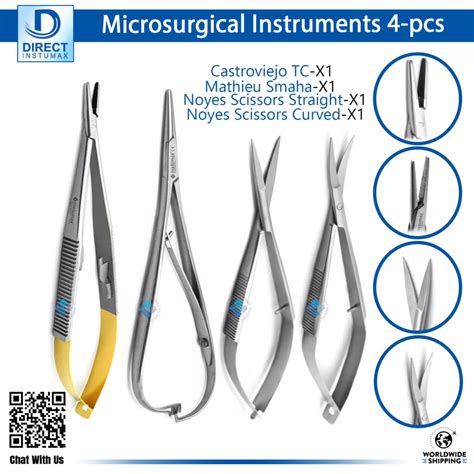 Buy Microsurgical Instruments Kit Direct Instumax Leading