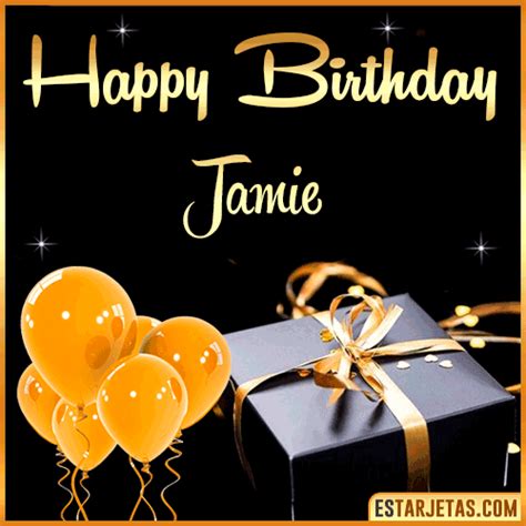Feliz Cumpleaños Jamie Imágenes  Tarjetas Y Mensajes