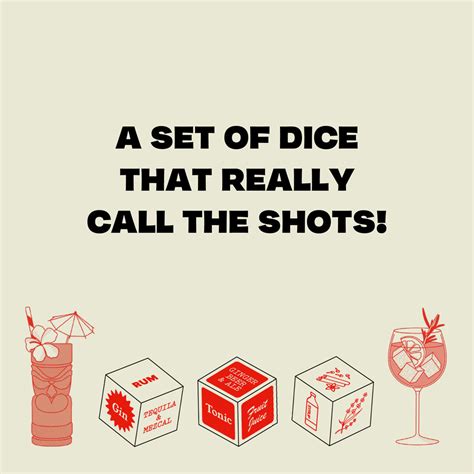 Cocktail Dice Chronicle Books