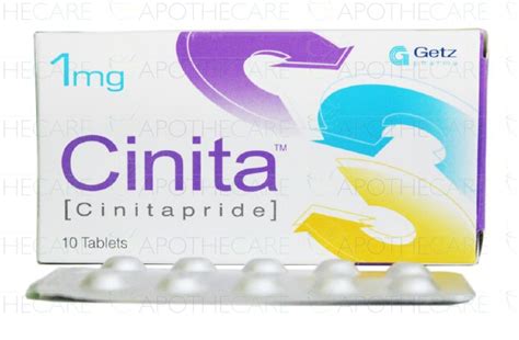 Cinita Tab 1mg 10s