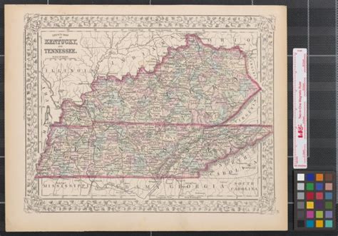 Tennessee County Map