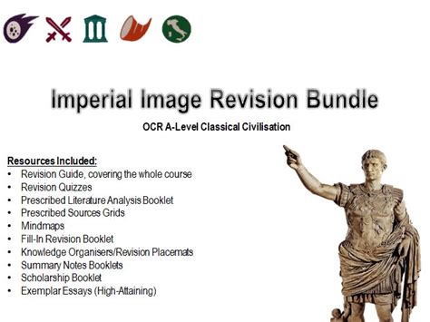Asa Level Ocr Classical Civilisations Imperial Image Revision Bundle