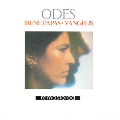 Vangelis Irene Papas Odes Cd Musical Paradise Cd Dvd