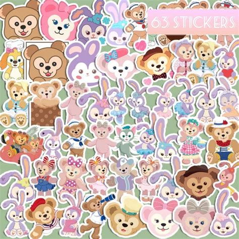 Duffy And Friends Stickers Hobbies And Toys Stationery And Craft Other