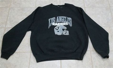 Vintage Los Angeles Raiders Sweatshirt Nfl 1980s 1990s Oakland Las