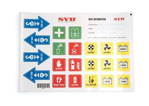 Svb Hoja De Pegatinas Svb Por Sólo 254 € Water