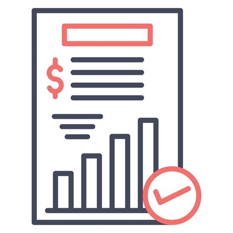 Premium Vector Financial Statements Vector Illustration Style
