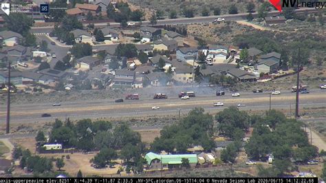 Forward Progress Stops For Brush Fire In North Reno Off Us Route 395