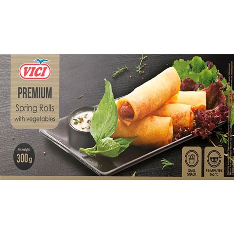 Rolitos Primavera Verduras Embalagem 300 G · Vici · Supermercado El