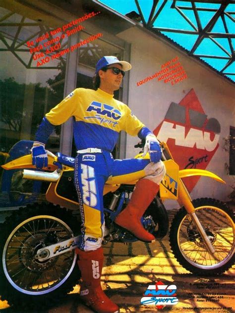 Axo Motocross Gear Throwback Ads 80s 90s Bicicross Motos Mx