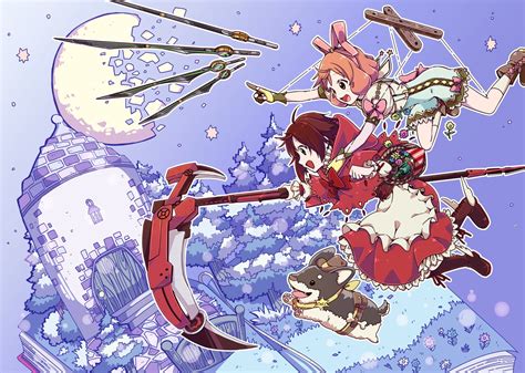 Ruby Rose Penny Polendina And Zwei Rwby Drawn By Moromoimaru Danbooru