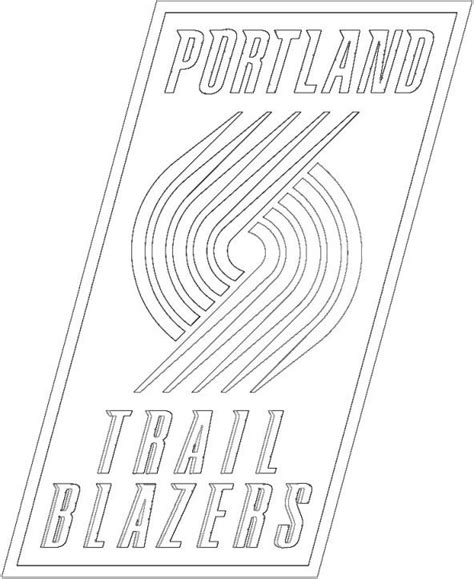 Portland Trail Blazers Logo Portland Trailblazers Free Printable