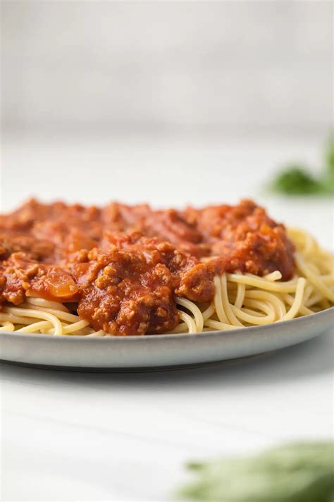Ground Turkey Meat Sauce