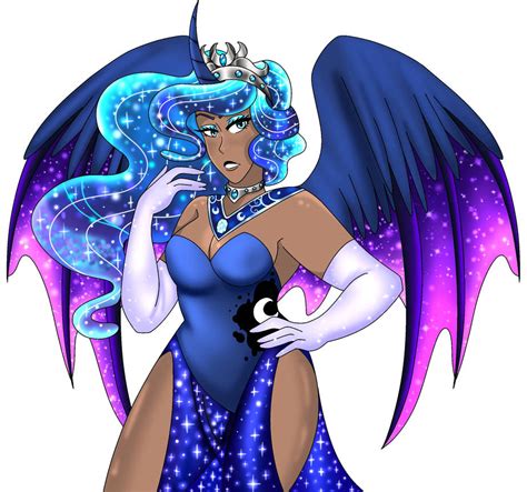 Human Princess Luna By Mscreepyplaguedoctor On Deviantart