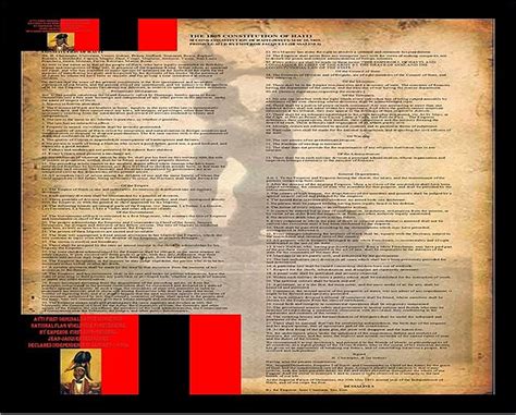 Ayti Haiti Constitution 1805 Created By Jean Jacques Dessaline Jigsaw