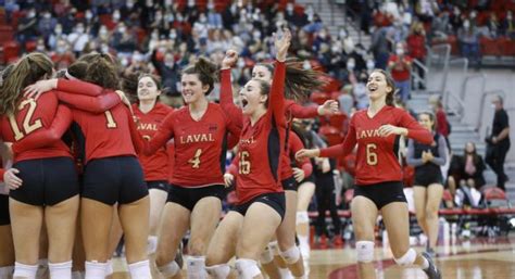 Volleyball Féminin Rouge Et Or De Luniversité Laval