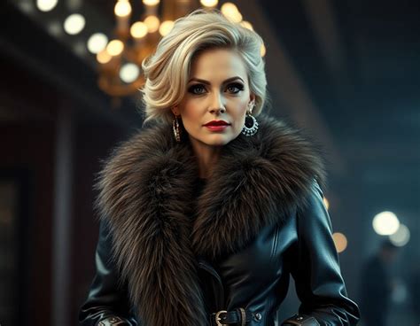 Mature Woman Dominatrix And Long Leather Coat In By Giperbort On Deviantart