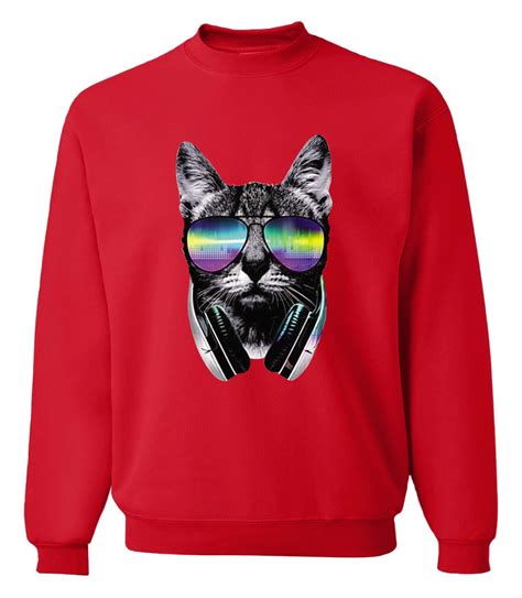 Anime Music Dj Cat 3d Printed Men Hoodies 2018 Spring Winter Fleece