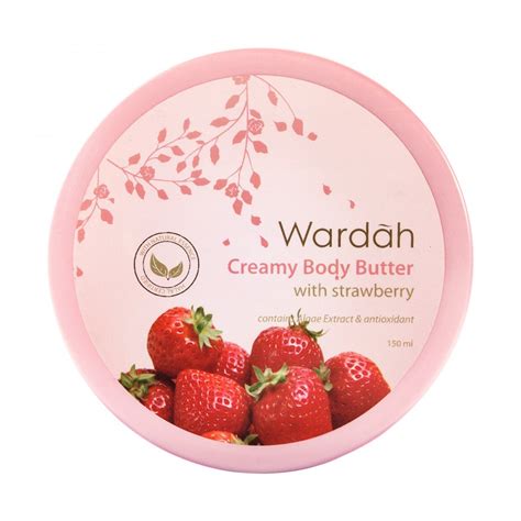 Wardah Creamy Body Butter Strawberry Review Soco By Sociolla