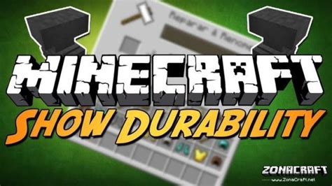 Durability Show Mod Para Minecraft 1 12 1 11 2 1 9 4 1 8 9 1 7 10