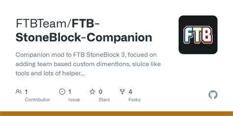 Github Ftbteamftb Stoneblock Companion Companion Mod To Ftb Stoneblock 3 Focued On Adding