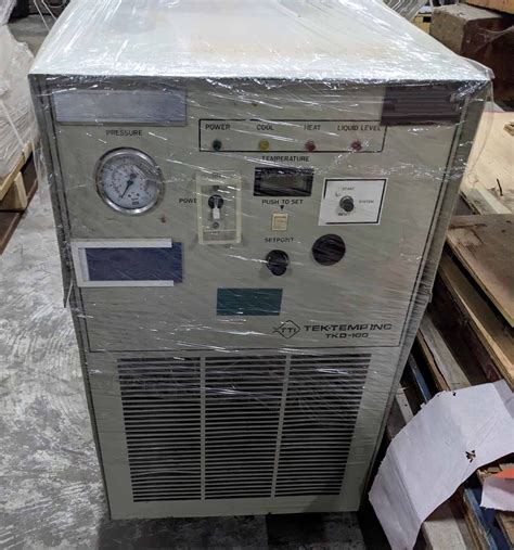 Tek Temp Tkd 100 Chiller Used For Sale Price 293645509 Buy From Cae