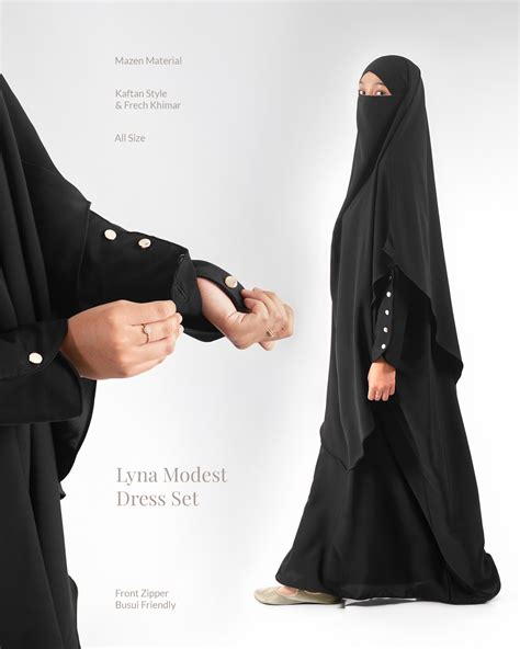 Nafc Pakaian Muslim Syari Haji Umroh Nazaha Series Elegansi Yang Menjaga Ketika Syari