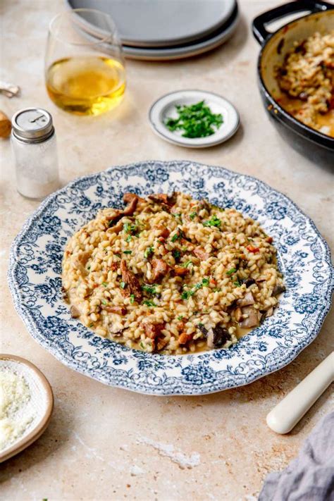 Creamy Mushroom Risotto Jernej Kitchen