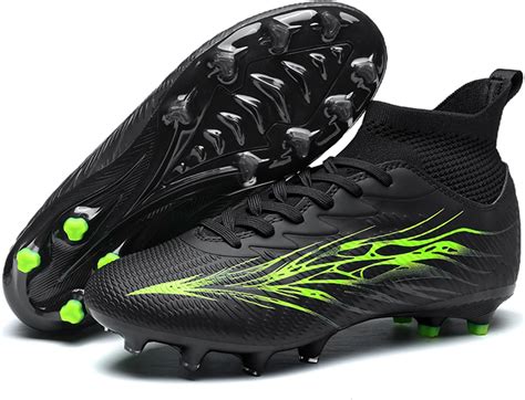 Up Run Football Cleats For Men Women High Top Soccer Shoes