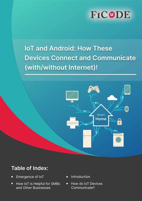 Ppt Iot And Android How These Devices Connect And Communicate