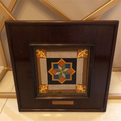 Narra Wood And Tile Wall Decor Furniture And Home Living Home Decor Wall Decor On Carousell
