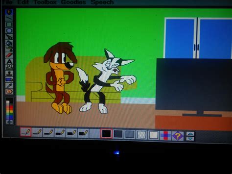 Spiff And Hercules Watching Tv By Smashgamer16 On Deviantart