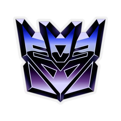 Transformers Decepticon G1 Logo Sticker Etsy