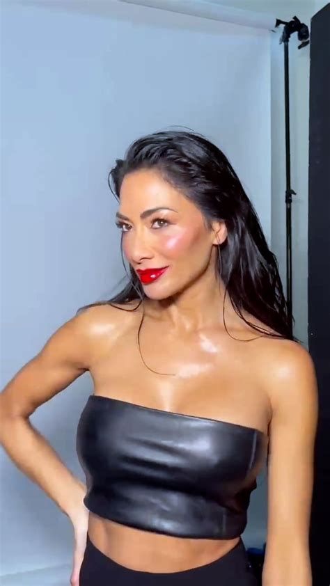Nicole Scherzinger Leather Tube Top 01142024 • Celebmafia