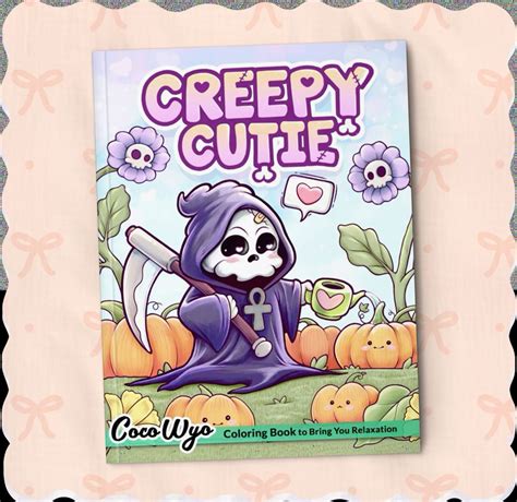 Coco Wyo Colouring Book ~ Creepy Cutie In 2025 Coloring Books