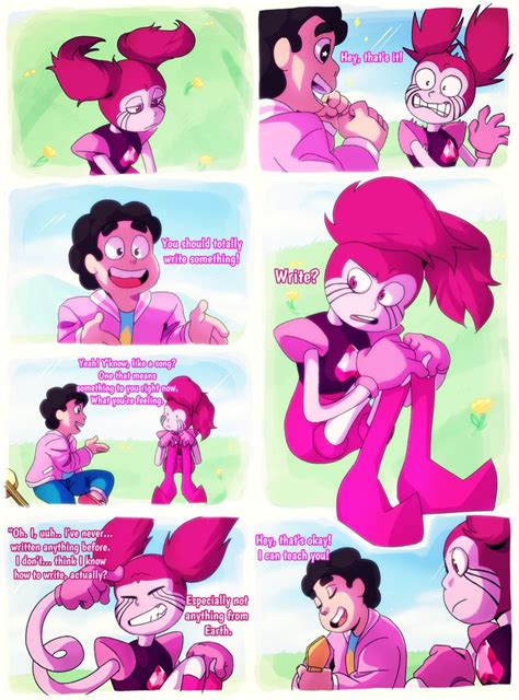 Spinel On Tumblr Steven Universe Personajes Steven Universe Cómic