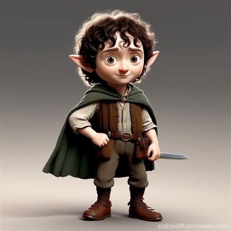 Frodo Baggins Cartoon