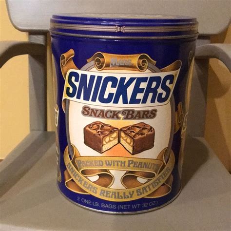 Other Vintage Snickers Tin Poshmark