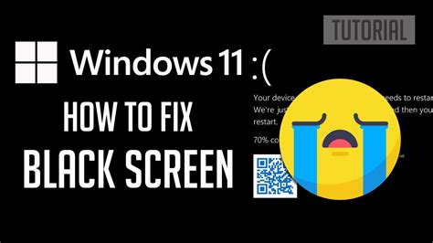 How To Fix Black Screen On Windows 11 [tutorial] Youtube
