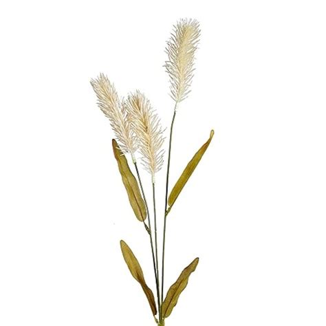 Buy Itsy Bitsy Artificial Flower Reed Grass Soft White 225inch Online