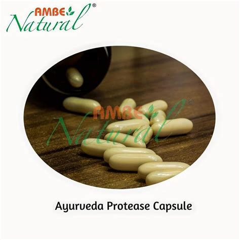 Ayurveda Protease Capsule Packaging Type Bottle At ₹ 550pack In