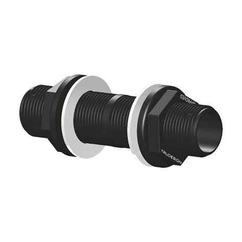Trudesign Threaded Tube Through Bulkhead