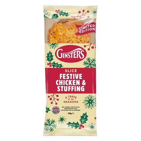 Ginsters Limited Edition Festive Slice Is Back By Popular Demand